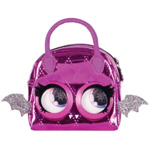 purse pets micros, baddie bat mini kids purse with eye roll, shoulder bag crossbody purse accessories, girls coin purse & tween gifts