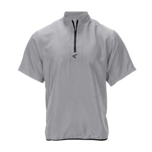 easton | alpha short sleeve cage jacket | adult x-large | grey