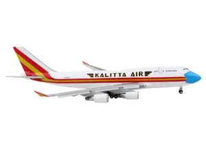 geminijets gjcks1999f kalitta air boeing 747-400bcf mask livery flaps down n744ck; scale 1:400