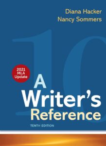 a writer's reference with 2021 mla update