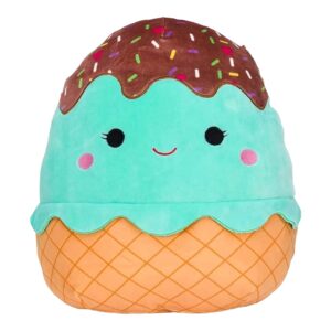 squishmallows official kellytoy 16 inch soft plush squishy toy animals (maya the mint ice cream)