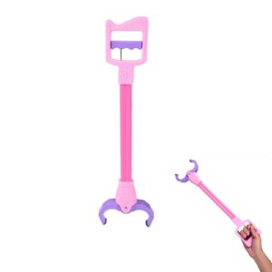 niiyen durable grabber toy, children intelligence toy hand claw grabber kids grabbing pick up toys with flexible movement and accompanying sound for playing at daily life(pink)