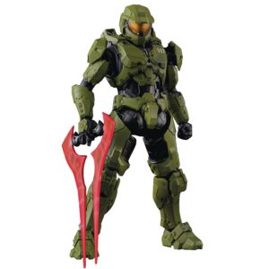 1000 toys halo infinite: master chief mjolnir mk vi [gen 3] px edition 1:12 scale action figure, multicolor