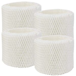 aeert 4 pack replacement humidifier filter for vicks wf2 humidifier filter, compatible with vicks 3000 series, relion wa-8d & robitussin dh835 ​series