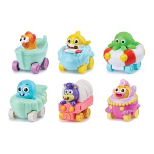 pinkfong baby shark baby shark's big show! speedy sea vehicle 6-pack