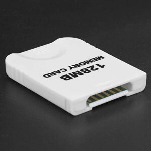 memory card abs shell read console game memory card easy to use,for console game,for store characters,levels,scores,etc(128mb-white)