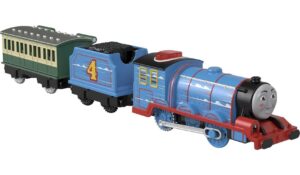 thomas & friends motorized toy train talking gordon engine with sounds phrases & coal tender for preschool pretend play kids ages 3+ years