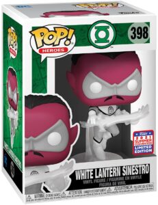 funko pop dc sdcc 2021 - white lantern sinestro viynl figur 398 unisex standard vinyl