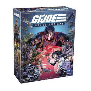 renegade game studios g. i. joe deck-building game, 1-4 players, ages 14+, fully cooperative game, core set