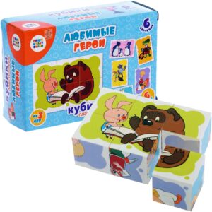 aevvv building blocks puzzles russian soviet soyuzmultfilm cartoons - Русские мультики - cubes for stacking learning puzzles