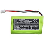 replace battery for nvidia hfr-50aajy1900x2(b), hrlr15/51 applicable to p2920, shield game controller, shield tv game controller, high capacity 1800mah / 4.32wh