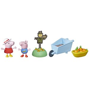 peppa pig peppa's adventures peppa's growing garden preschool toy, with 2 figures and 3 accessories, for ages 3 and up