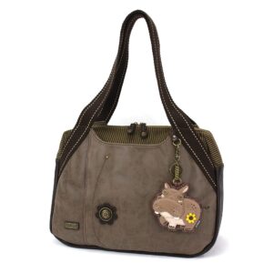 chala bowling bag - hippo - stone gray