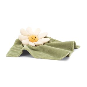 jellycat fleury daisy flower soother lovey baby security blanket