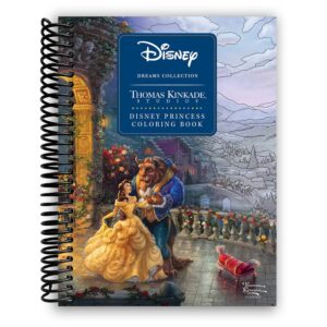 disney dreams collection thomas kinkade studios disney princess coloring book