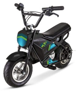 kid trax kids ktx mini bike, 24 volt, youth 8-12 years old, max rider weight 120 lbs, black, (kt1598a)