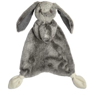 mary meyer lovey soft toy, 13-inches, silky grey bunny