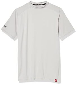 marucci boy's new school tee platinum