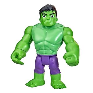 spidey and his amazing friends marvel hulk hero action figure, 4-inch, super hero toys, christmas stocking stuffers for kids, ages 3+