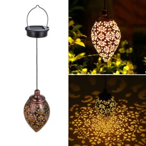 neoglint fairy solar lights outdoor garden decor (olive 1 pack)