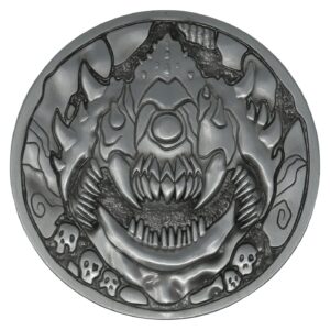 doom limited edition medallion | cacodemon