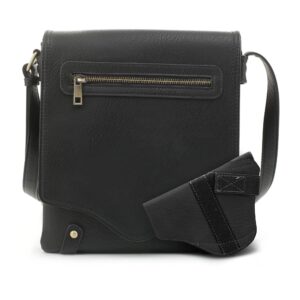 jessie & james nora concealed carry crossbody bag with lock and key|bk