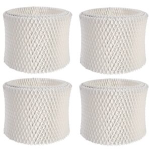 itidyhome 4-pack replacement humidifier filters wicking compatible with honeywell hac-504 and hac-504aw,hcm-350,hcm-300t,hcm-600,hcm-710,hcm-315t,filter a