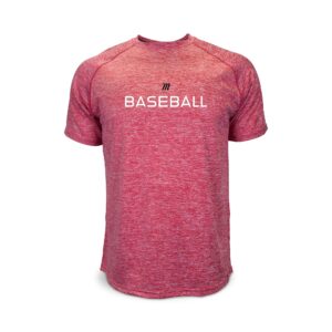 marucci men's m logo baseball red