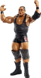 wwe basic keith lee action figure, posable 6-inch collectible for ages 6 years old & up, series # 127