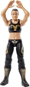 wwe basic shayna baszler action figure, posable 6-inch collectible for ages 6 years old & up, series # 127