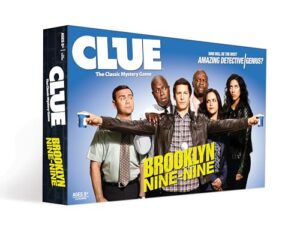 usaopoly clue brooklyn nine-nine | collectible clue board game featuring comedy tv show | officially-licensed game about brooklyn's 99th precinct | familiar locations and iconic moments