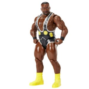 mattel wwe basic action figure, big e, posable 6-inch collectible for ages 6 years old & up