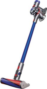 dyson v7 fluffy hardwood cordless stick vacuum cleaner blue.used