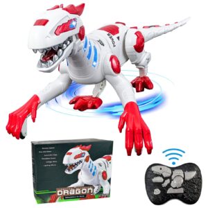 enerbridge remote control dinosaur toys, dinosaur toys for kids gifts