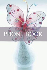 phonebook: phb-098-en-69 - telephone book with alphabet index (names and numbers : phone/mobile)