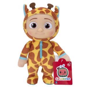 cocomelon jj giraffe 8-inch doll plush