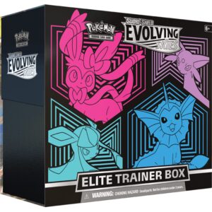 pokemon sas7 evolving skies eliter trainer box - blue