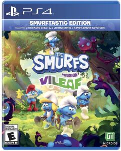 the smurfs: mission vileaf - smurftastic edition (ps4) - playstation 4