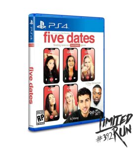 five dates (limited run #392) - playstation 4