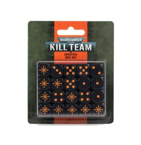 games workshop warhammer 40k - kill team chaotica dice set