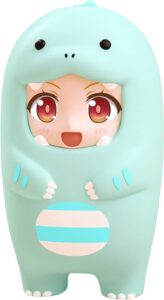 good smile nendoroid more: face parts case (blue dinosaur)