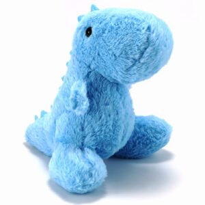 vanlinny new blue dinosaur stuffed animal, valentines day gifts for kids boys girls, dinosaur party favors, 9" cute soft dinosaur plush toy for baby shower, xmas birthday gifts for 3 4 5 6 7