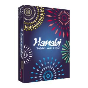 cocktail games | hanabi: deluxe | card game | ages 8+ | 2-5 players | 30 minutes playing time