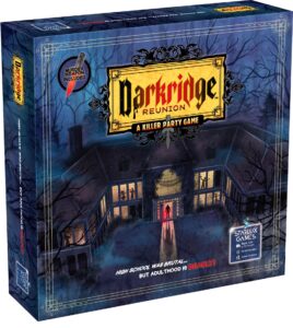 darkridge reunion: a murder mystery game | for adults & teens, 6-12 players | murder mystery dinner party game | high school reunion theme | party kit | board games | teen games | live the mystery!