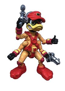 boss fight studio bucky o'hare: deadeye duck action figure,multicolor