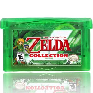 biolanny zelda collection multicart version 5-in-1 gameboy advance gba,classic third-party games cards cartridge,compatible with gbm/gba/sp/nds/ndsl,great gifts for game players