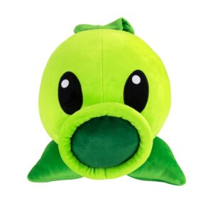 club mocchi-mocchi- plants vs zombies plush — plant peashooter — squishy collectible plushies — 15 inch