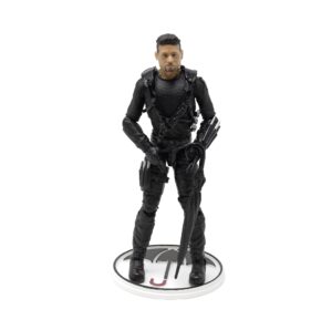 boss fight studio umbrella academy diego hargreeves, number two action figure – h.a.c.k.s., highly articulated collectible & customizable figurine with interchangeable parts & accessories – 1:18