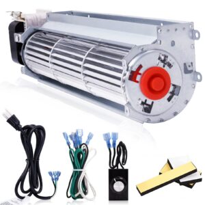 hiorucet ga3650a ga3700 ga3650 ga3750a bk bkt fireplace blower fan kit for desa tech, fmi, vanguard, vexar, astria fireplace. replacment fireplace blower kit for comfort flame, comfort glow.