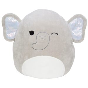 squishmallows - 20'' cherish the silver elephant, red (888 sqjw21-20se)